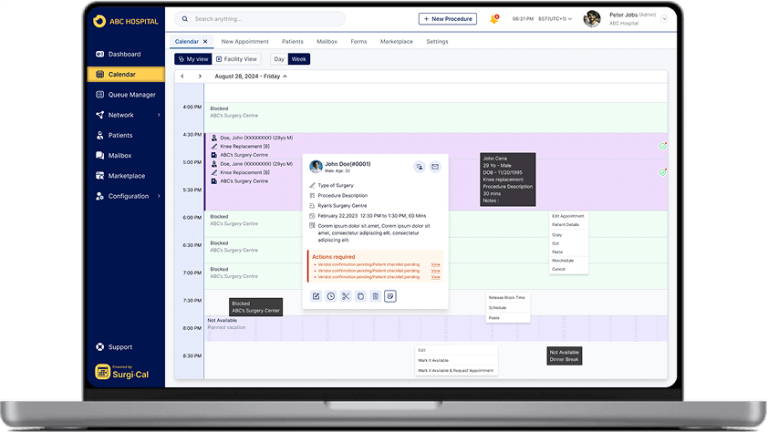 Healthcare Provider Scheduling Software | Surgicalendar - Surgi-Cal